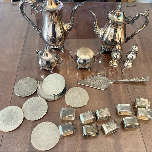 Oneida | Kitchen | Oneida Silver Coffee And Tea Accessories For Modern ...